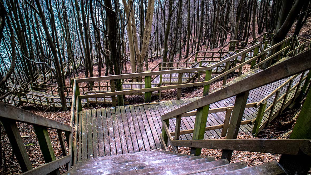 Danish stairs: Outdoor fitness in Danish nature – fitness wellness world